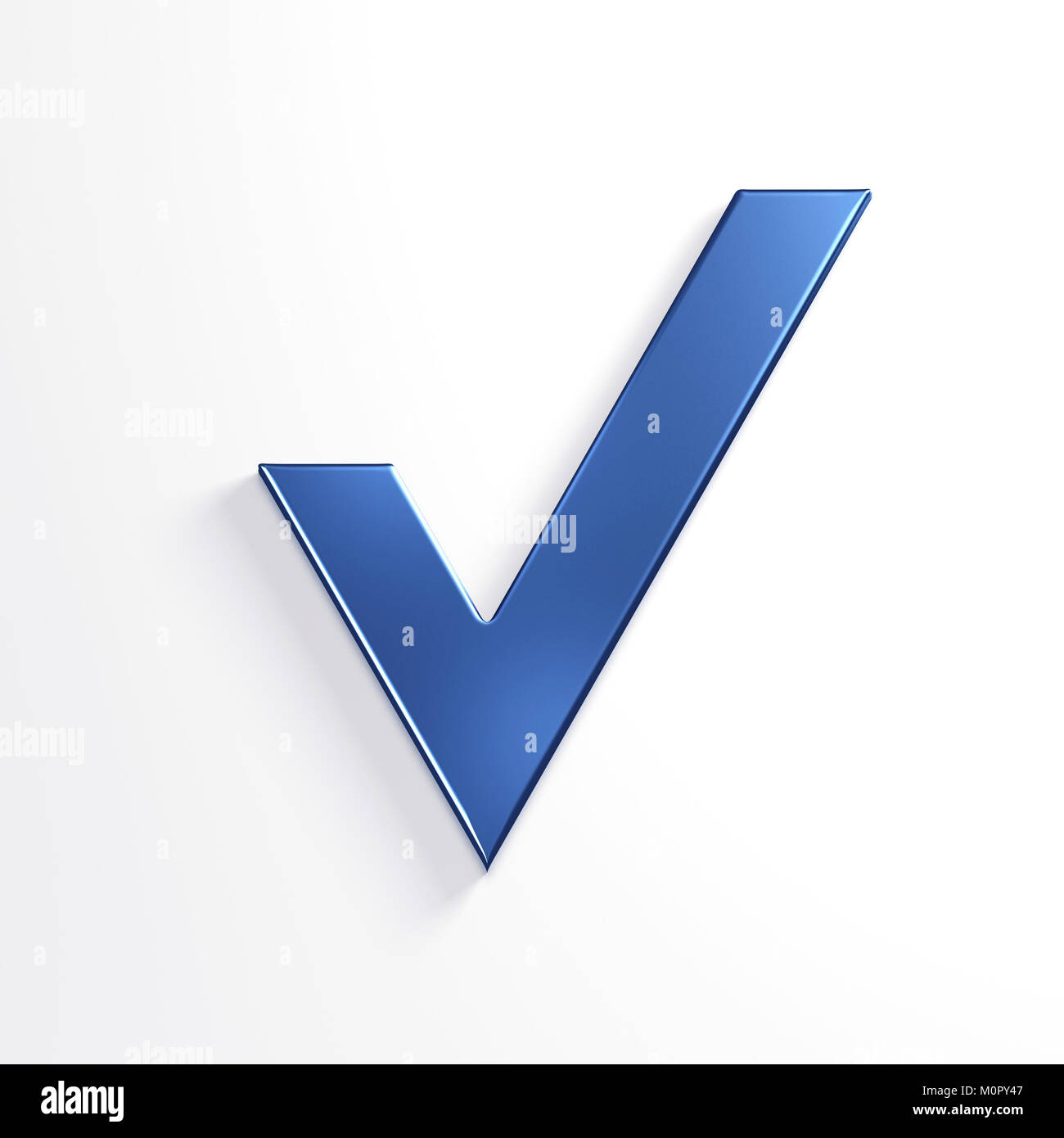Simbolo di spunta blu immagini e fotografie stock ad alta risoluzione ...