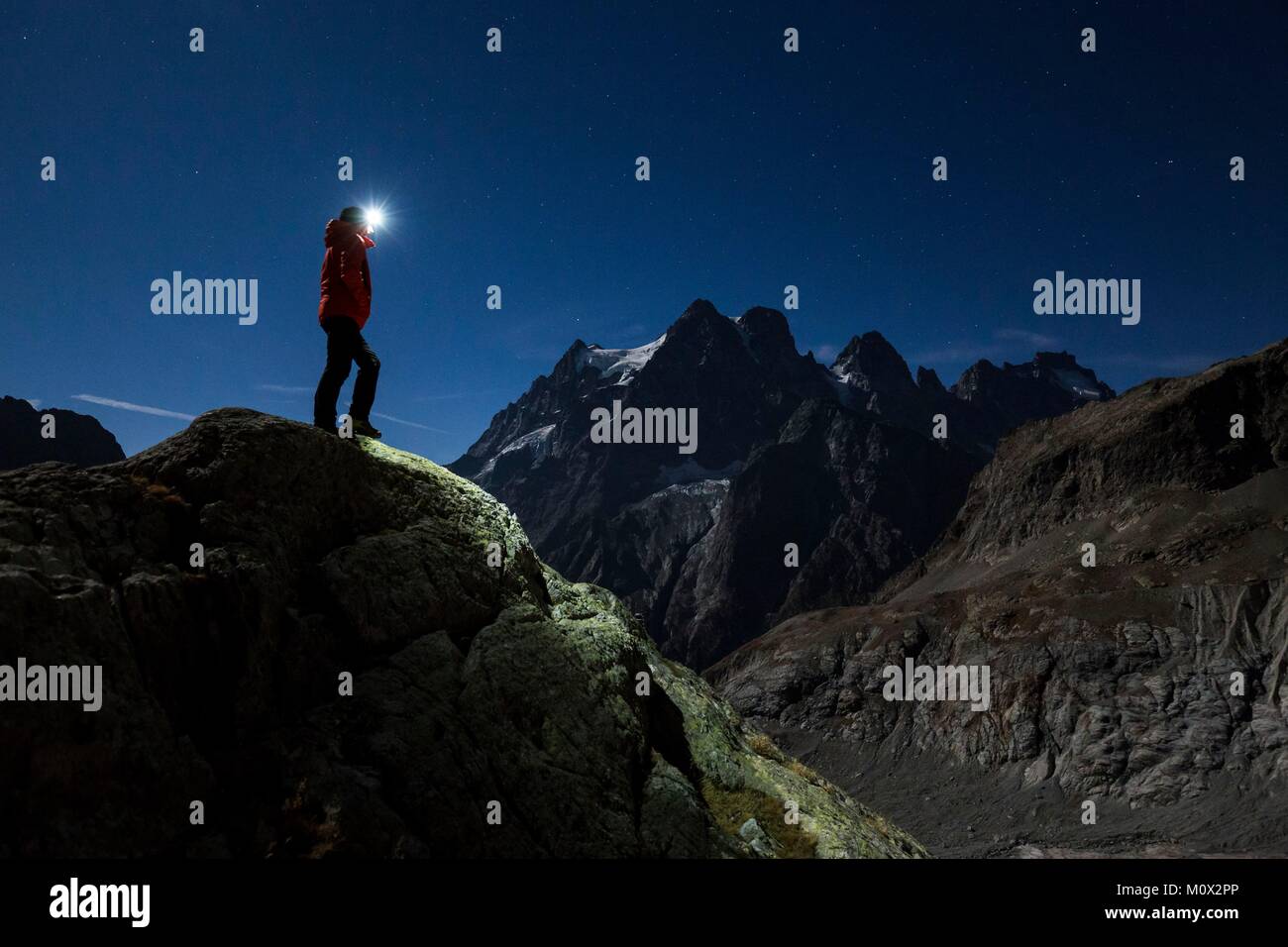 Francia,Hautes Alpes,Parco Nazionale degli Ecrins,regione del ...