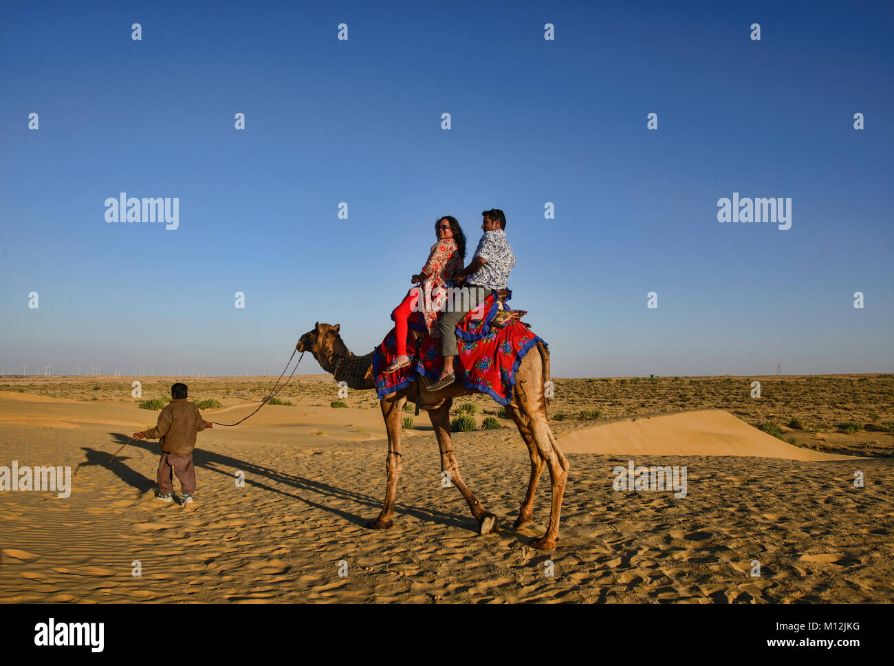 Cammello Trek Nel Deserto Immagini e Fotos Stock - Alamy