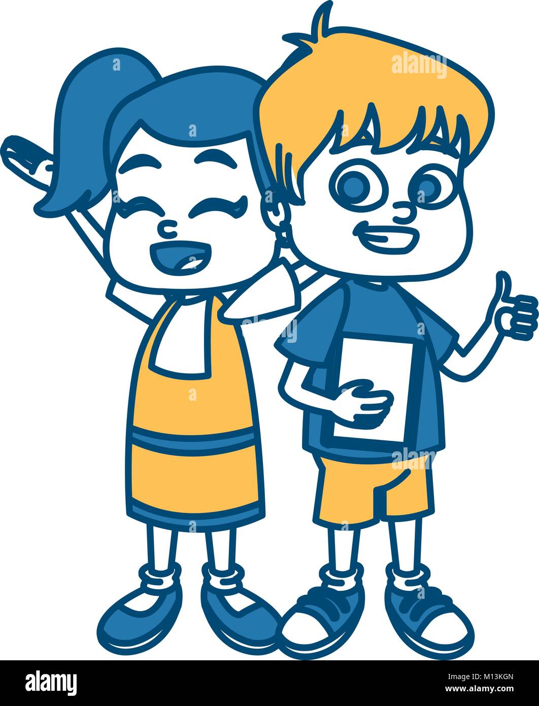 Kids cartoon immagini e fotografie stock ad alta risoluzione - Alamy