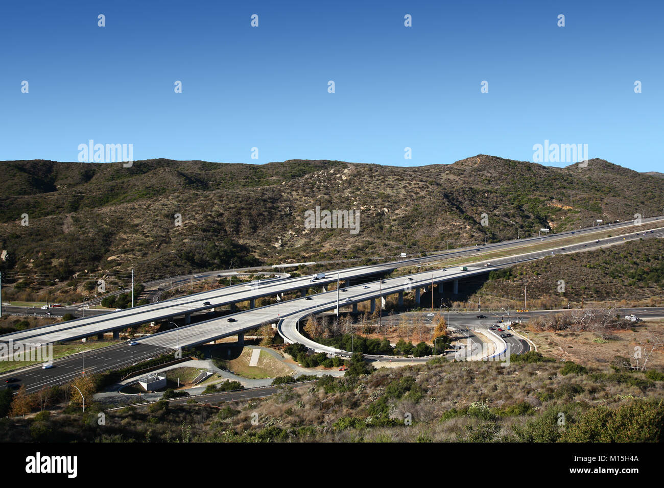 Freeway interchange immagini e fotografie stock ad alta risoluzione - Alamy