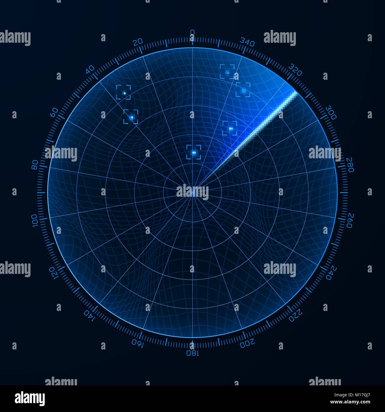 Mappa radar immagini e fotografie stock ad alta risoluzione - Alamy