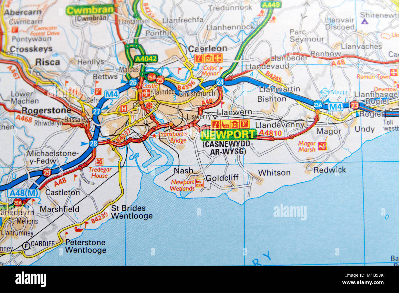 Newport map immagini e fotografie stock ad alta risoluzione - Alamy