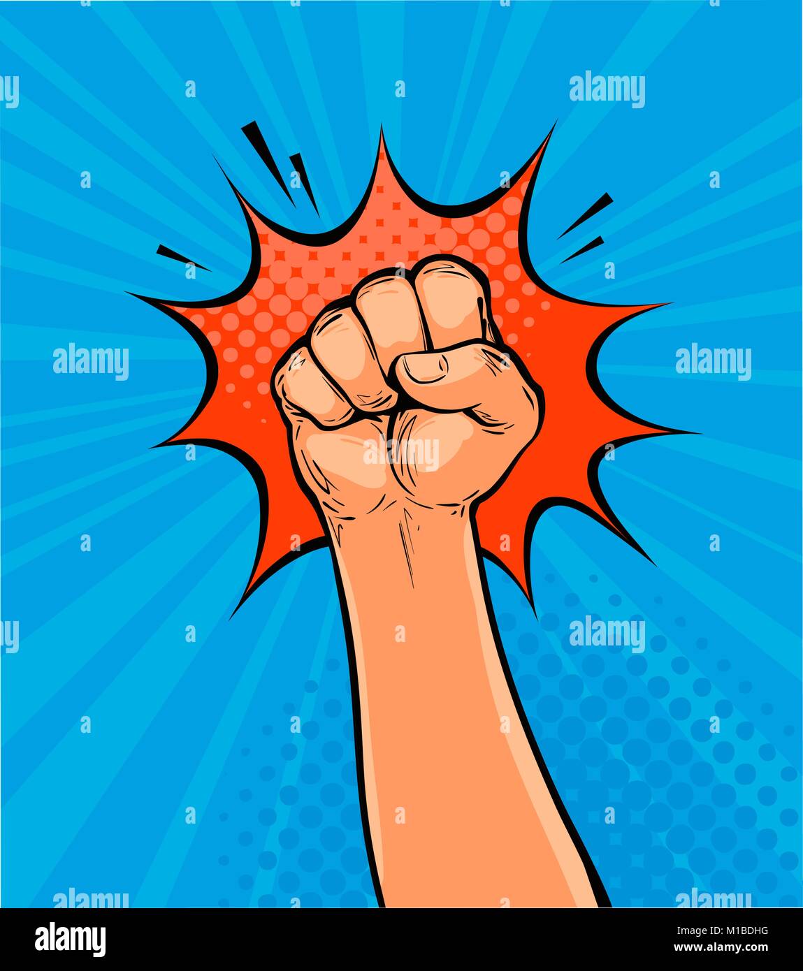 Cartone animato pugno immagini e fotografie stock ad alta risoluzione ...