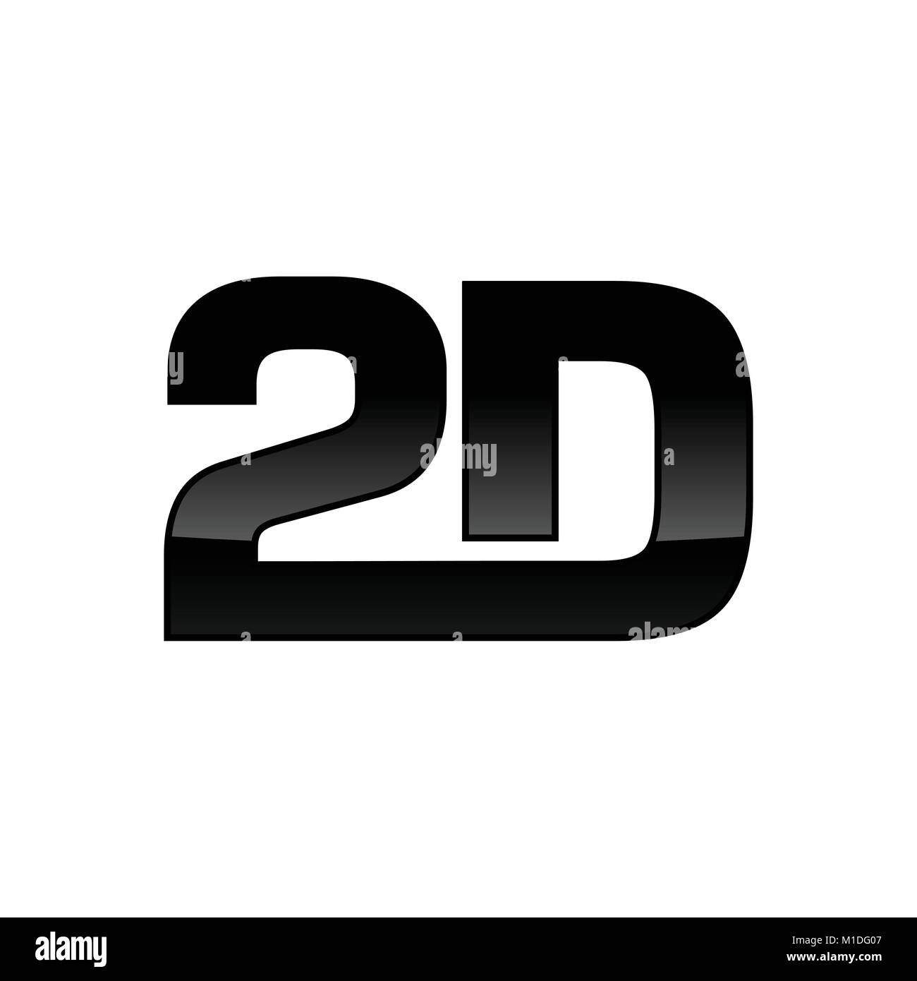 Simbolo 2d logo immagini e fotografie stock ad alta risoluzione - Alamy