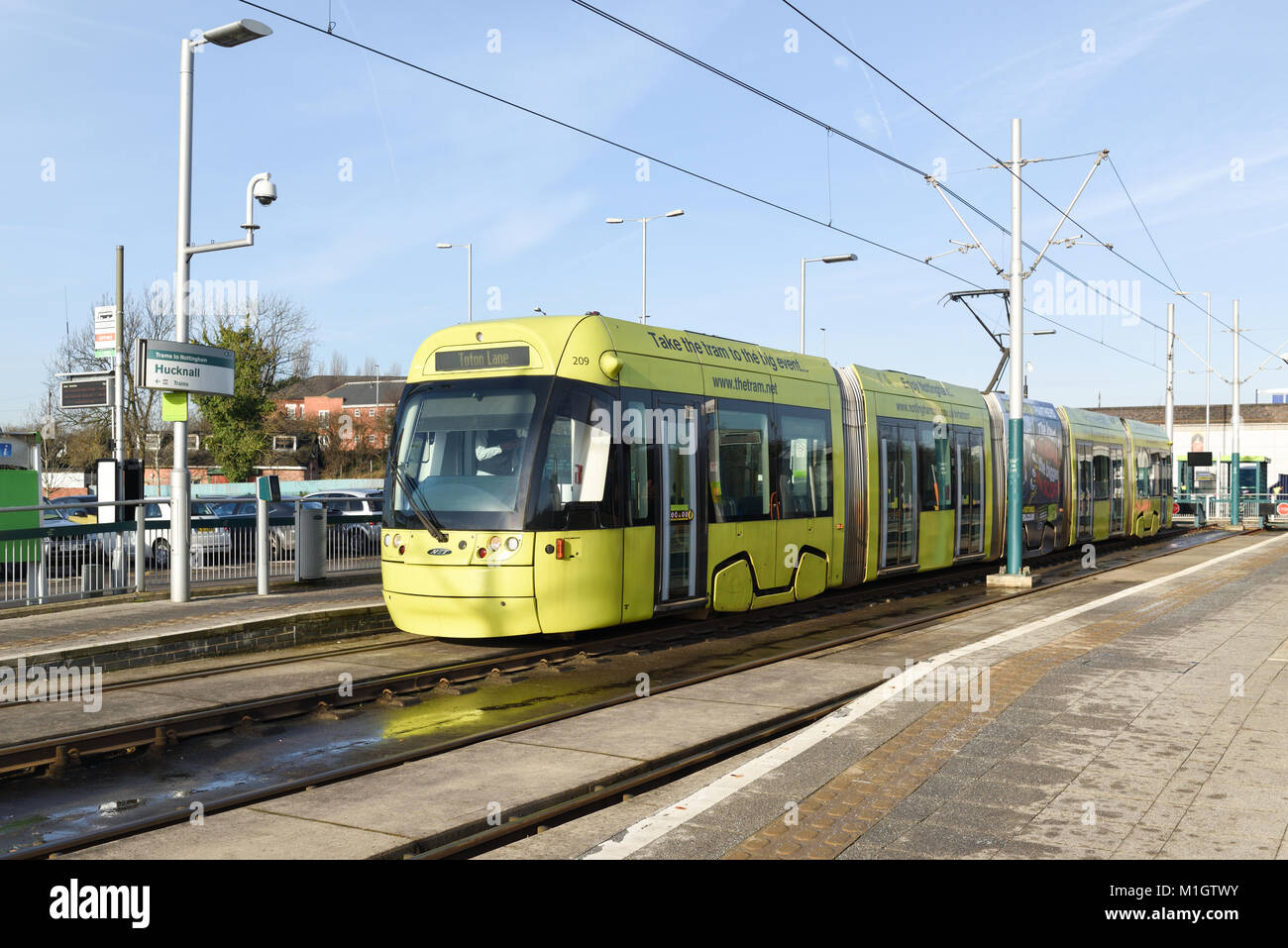 Nottingham trams immagini e fotografie stock ad alta risoluzione - Alamy