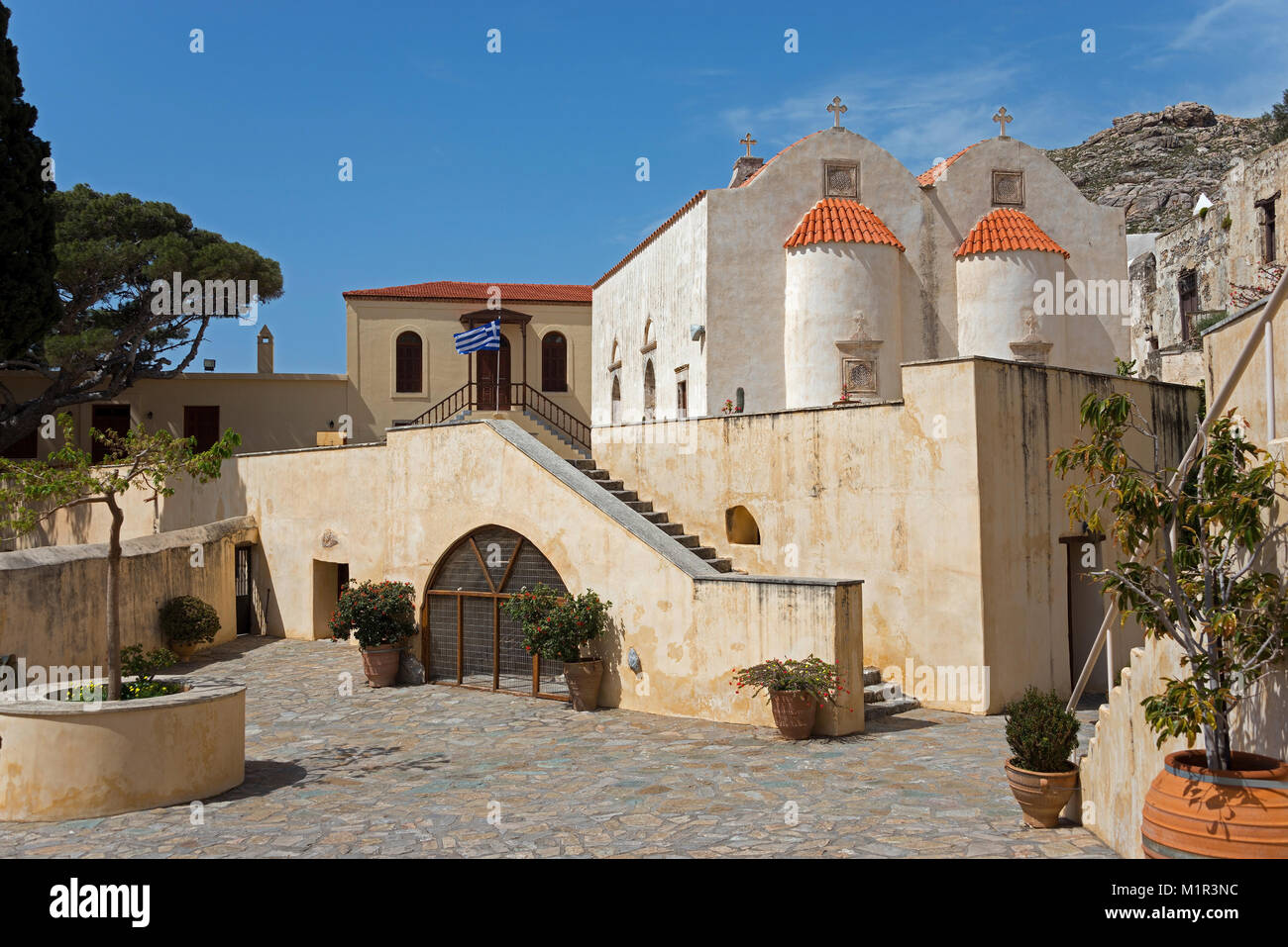Monastero di Preveli, Comune di Agios Vasilios, Creta, Grecia monastero ...
