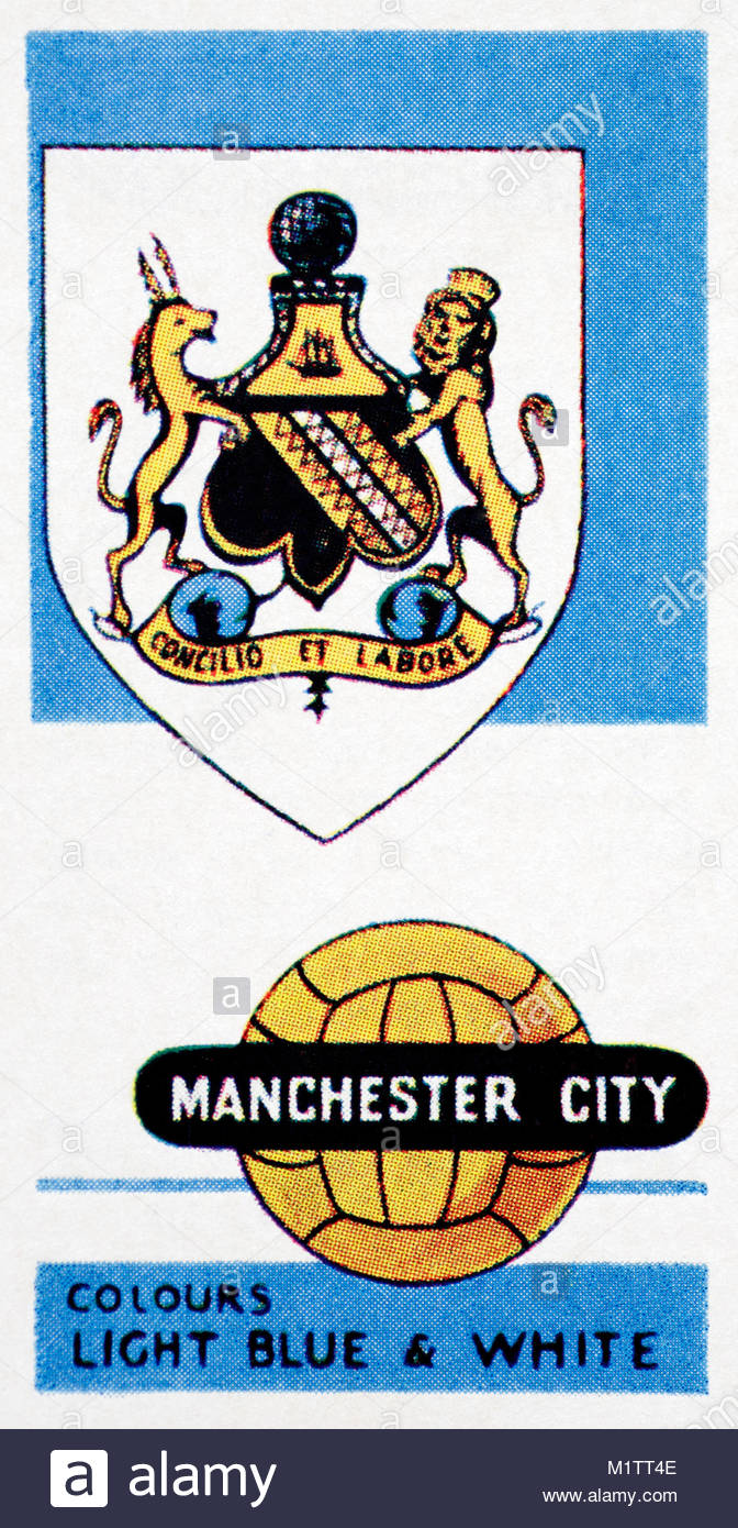 Manchester city football club logo immagini e fotografie stock ad alta ...