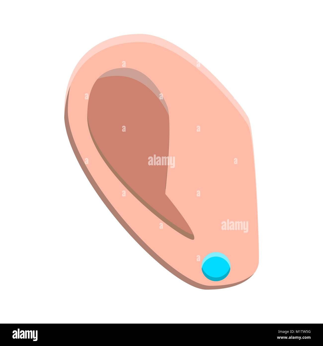 Orecchio di cartone animato Immagini Vettoriali Stock - Alamy