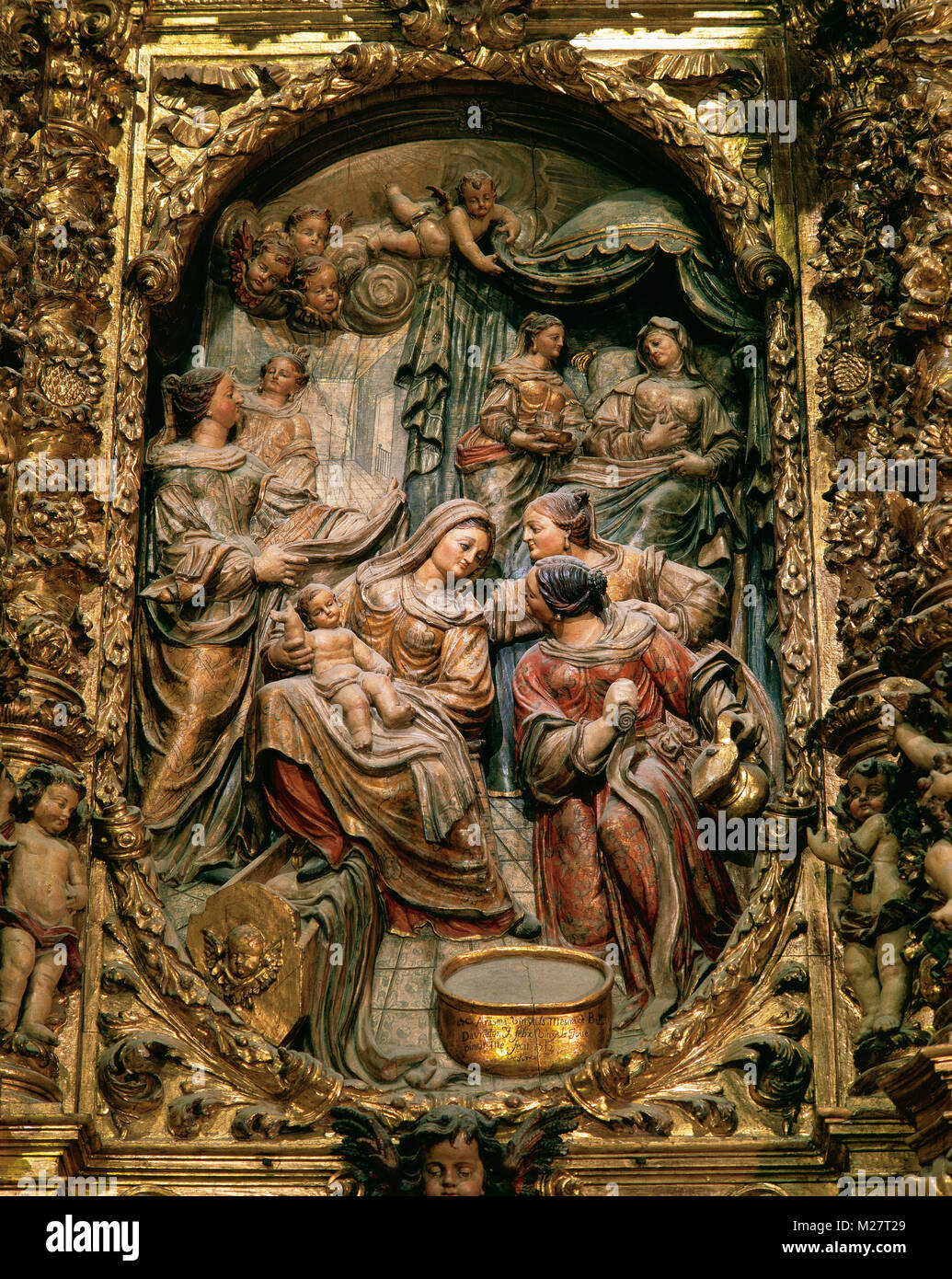 Pau Costa (1663-1727). Scultore catalano. Il barocco. Vergine e il ...