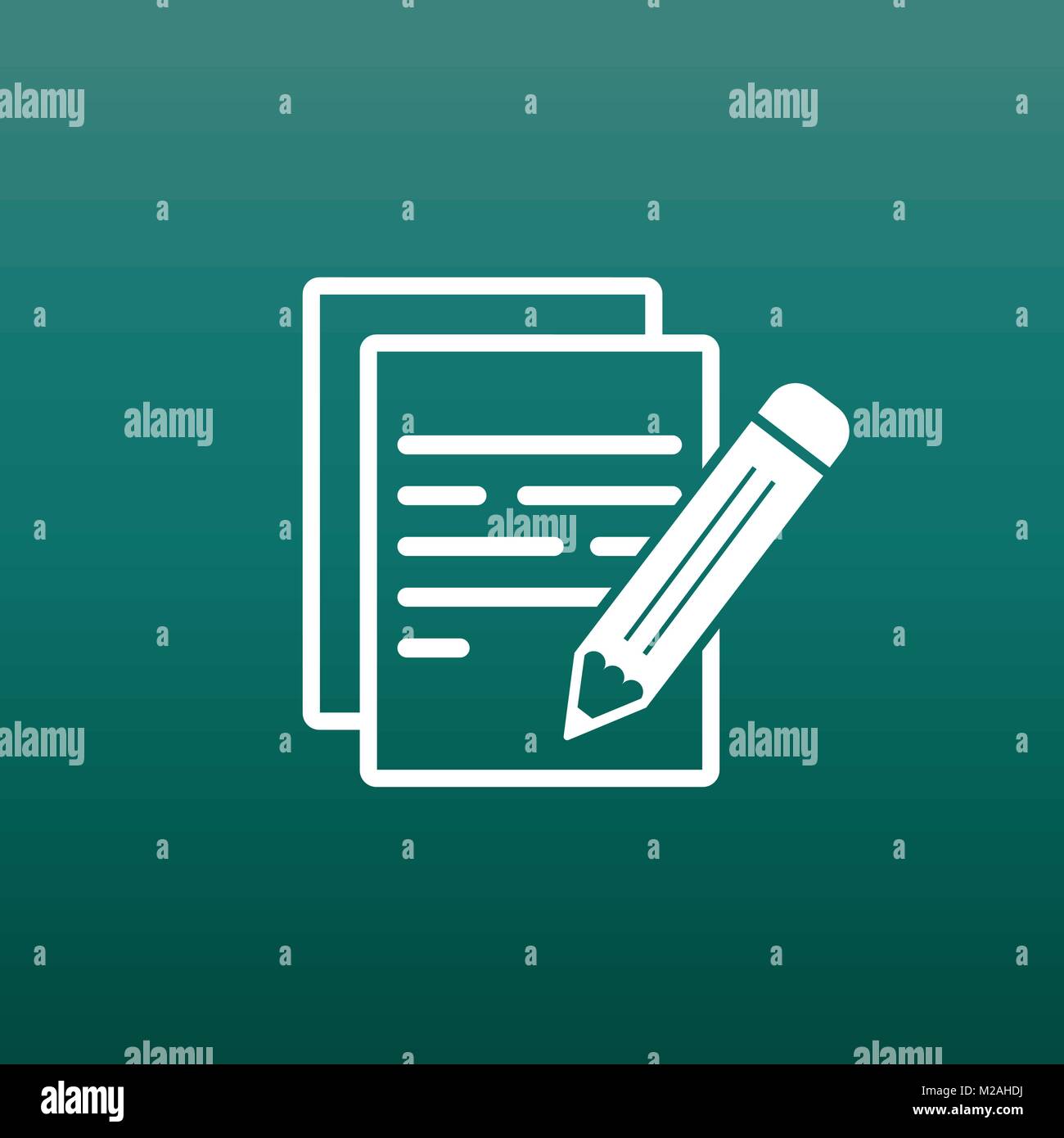 Simbolo del documento Immagini Vettoriali Stock - Alamy