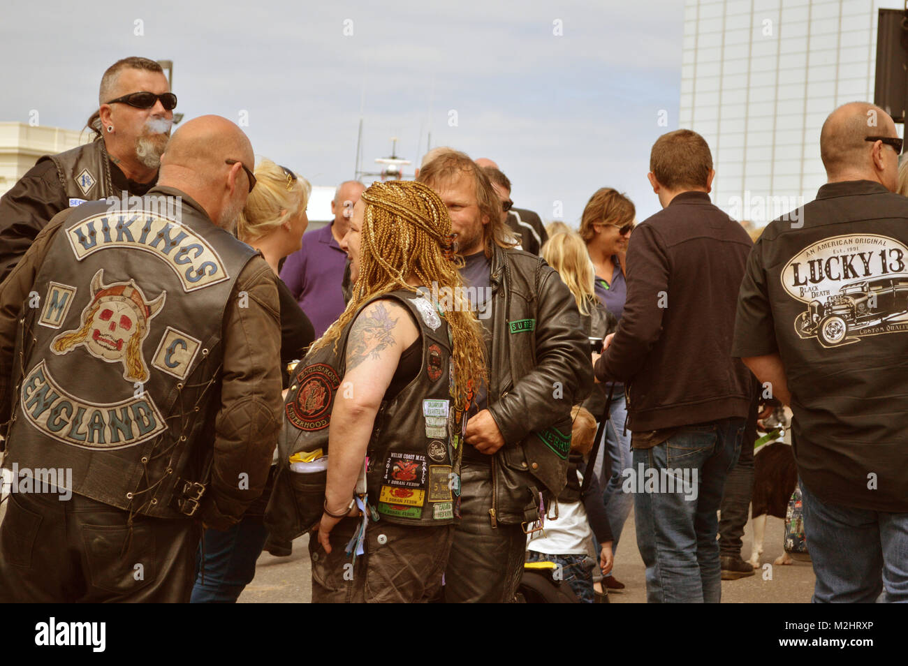 The rockers bikers immagini e fotografie stock ad alta risoluzione - Alamy
