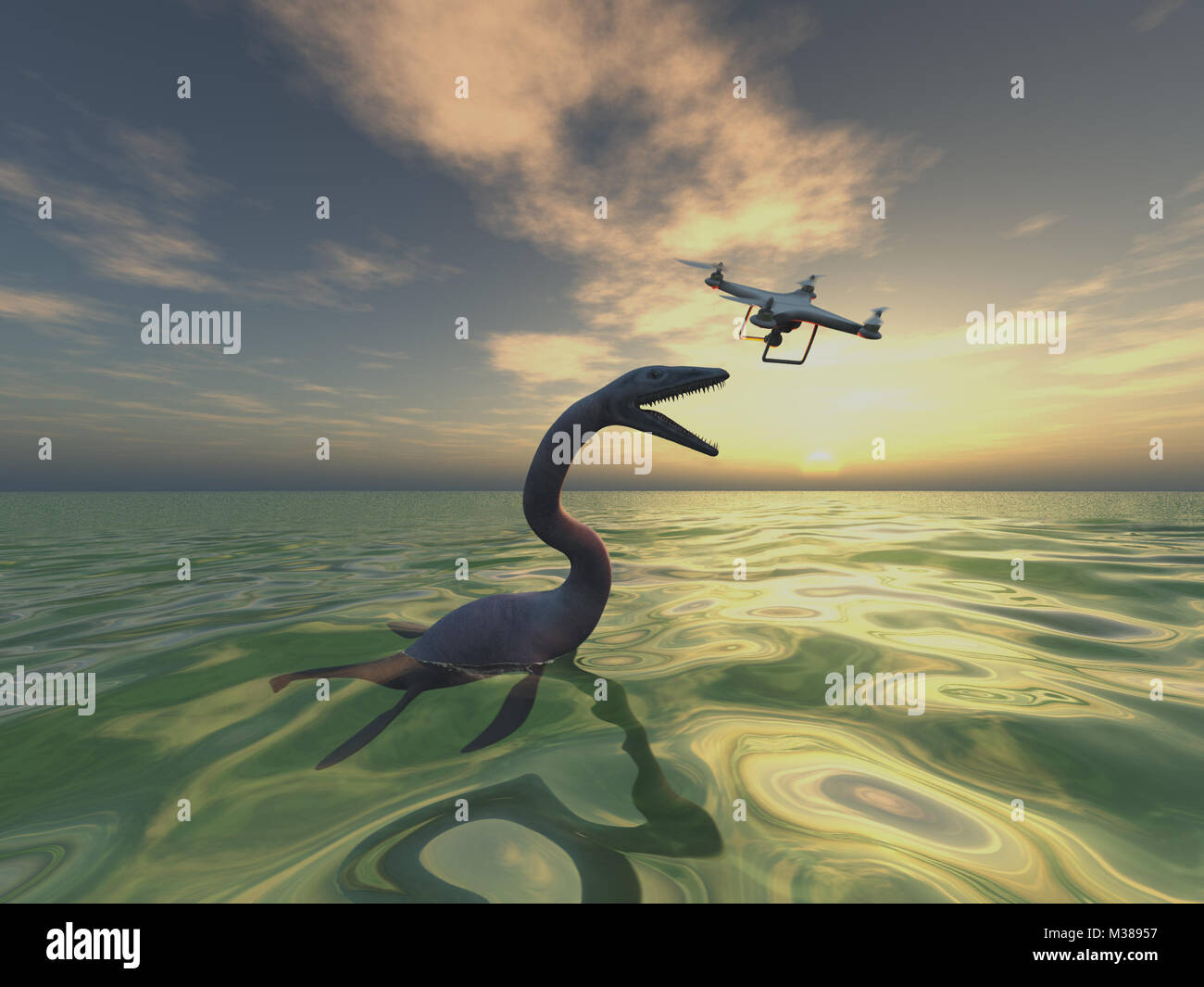 Mostro preistorico immagini e fotografie stock ad alta risoluzione - Alamy