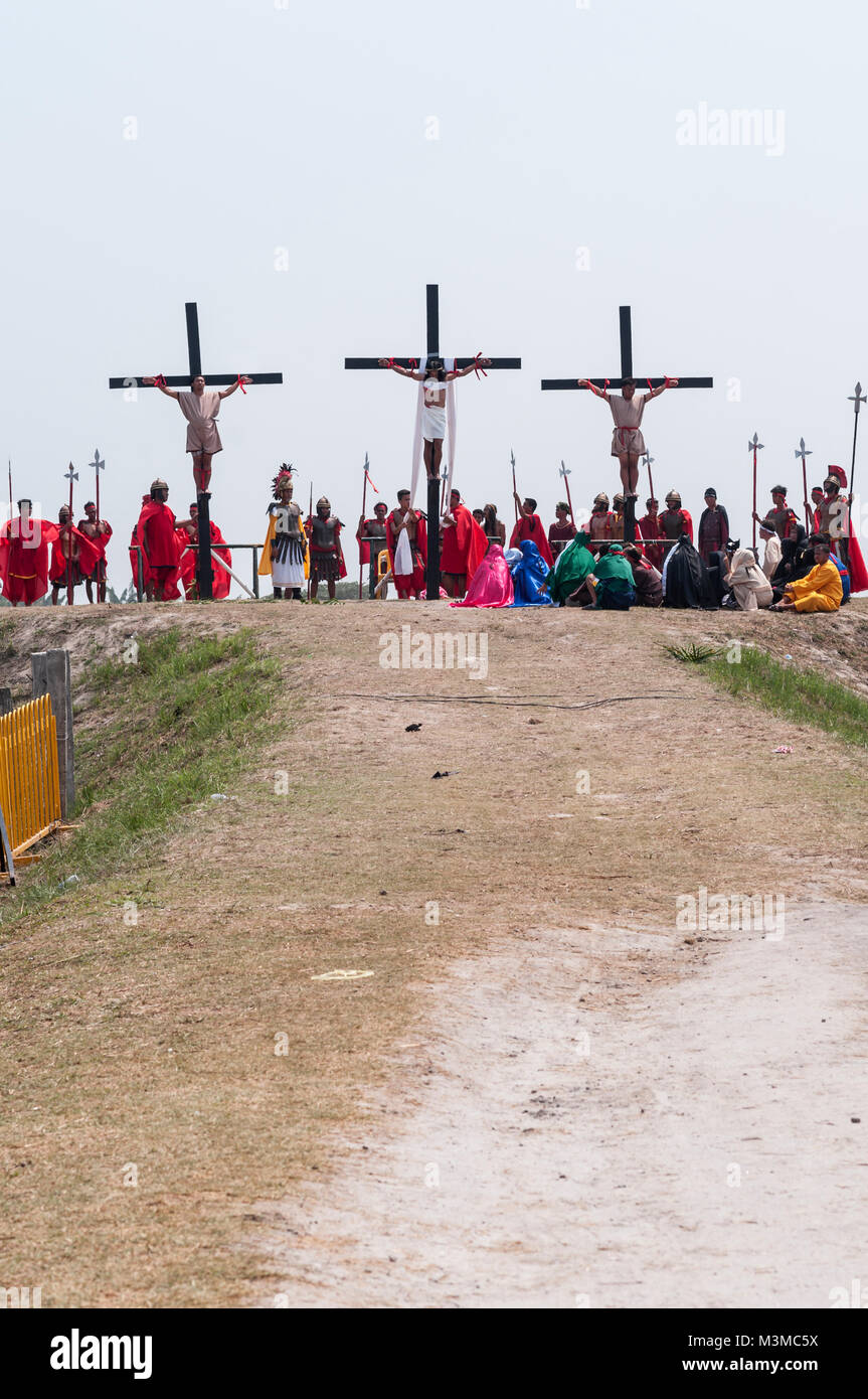 Kreuzigung kreuzigung pampanga immagini e fotografie stock ad alta risoluzione - Alamy