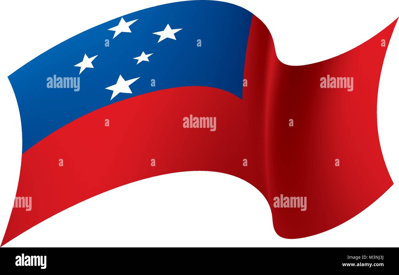 Bandiera samoa Immagini Vettoriali Stock - Alamy