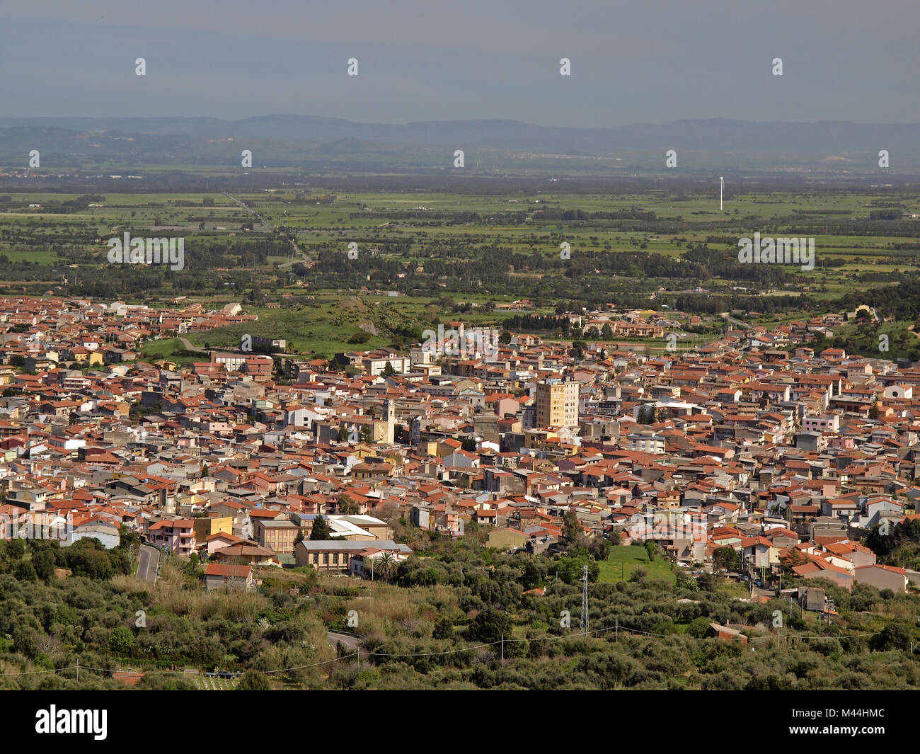 Guspini in Provincia Medio Campidano, Sardegna Foto stock - Alamy