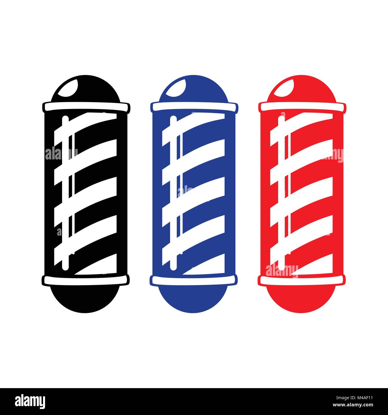 Simbolo di barbieri Immagini Vettoriali Stock - Alamy