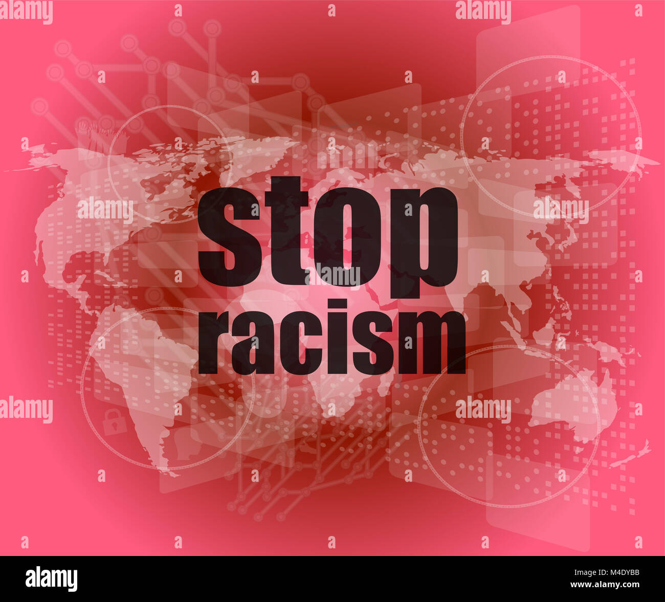 Mappa del razzismo immagini e fotografie stock ad alta risoluzione - Alamy