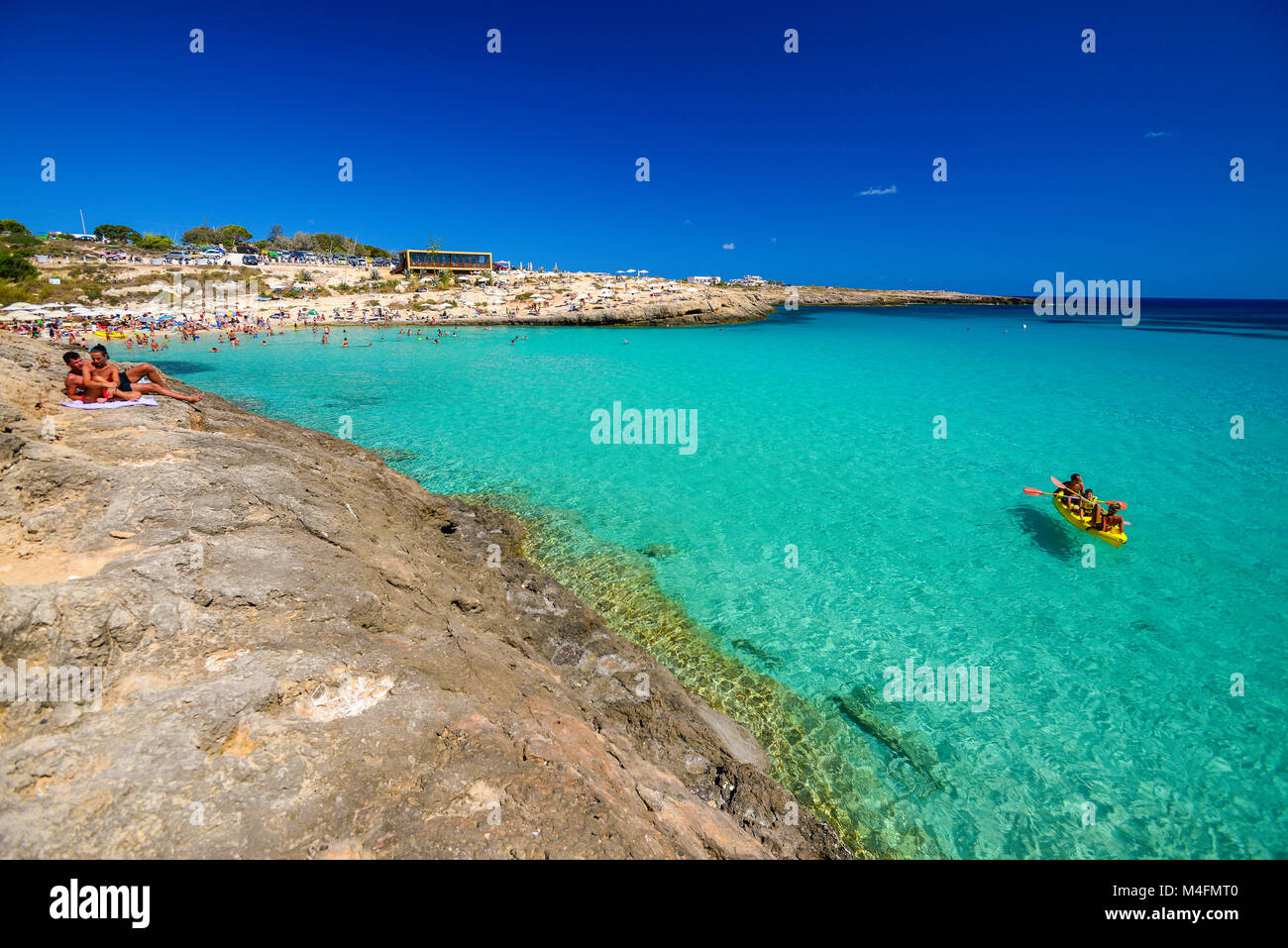 L'Italia, Sicilia, isola di Lampedusa, Cala Croce bay Foto stock - Alamy