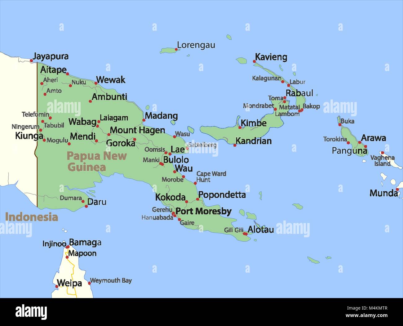 Geography travel papua new guinea immagini e fotografie stock ad alta ...