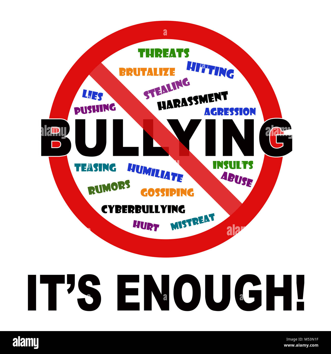 Stop bullismo immagini e fotografie stock ad alta risoluzione - Alamy
