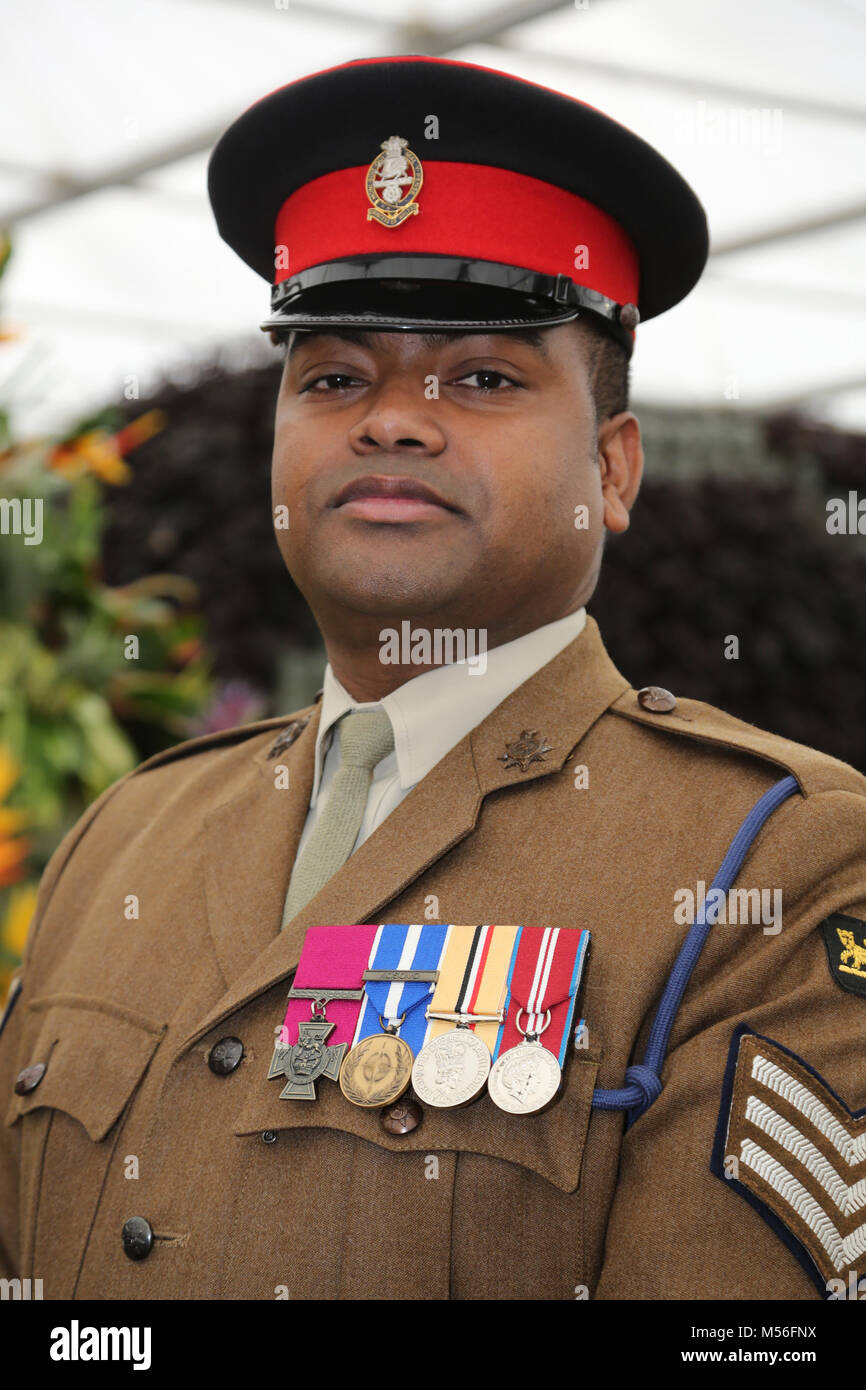 Privato johnson beharry victoria cross immagini e fotografie stock ad ...