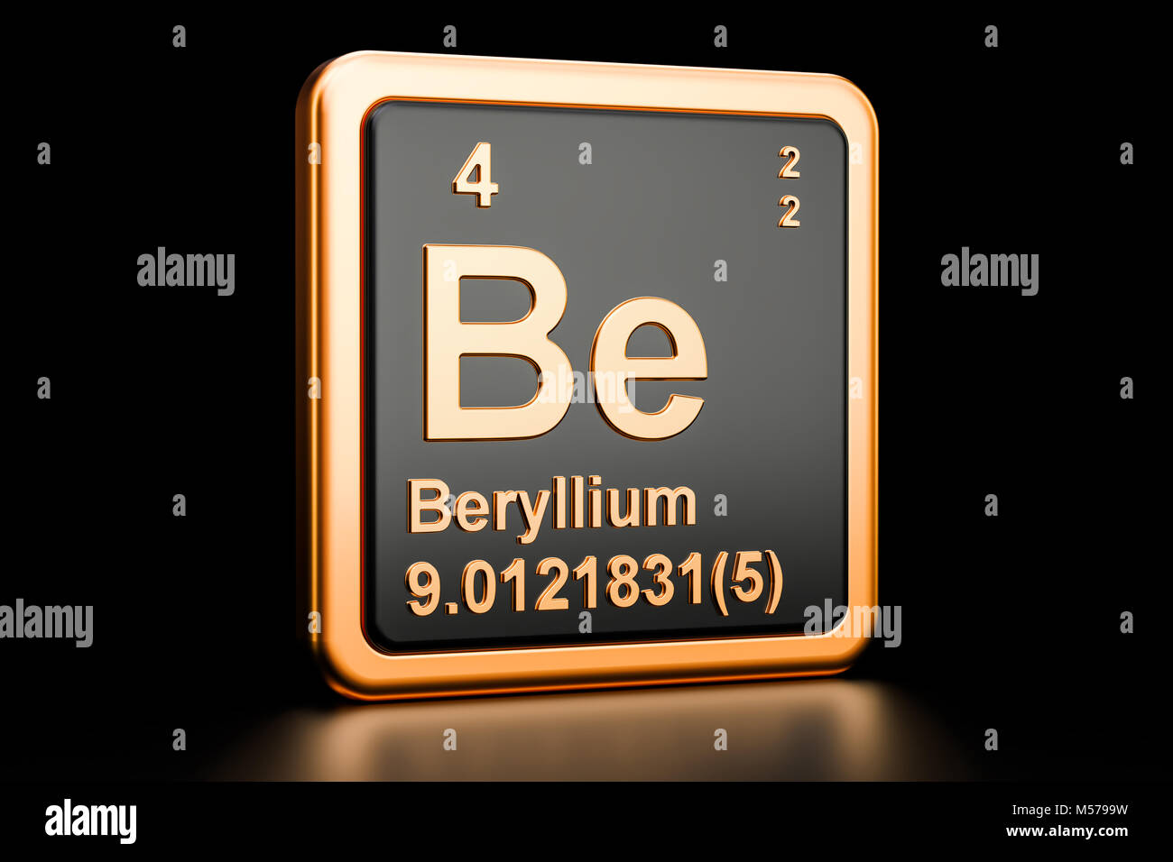 Atomo berillio 3d immagini e fotografie stock ad alta risoluzione - Alamy