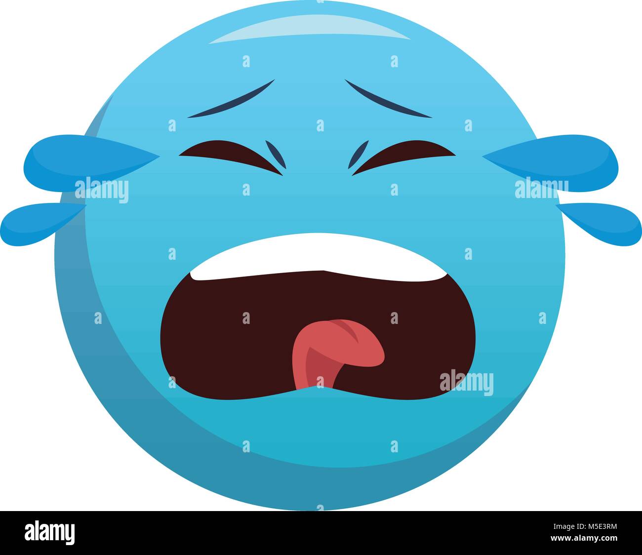 Emoji piangente immagini e fotografie stock ad alta risoluzione - Alamy