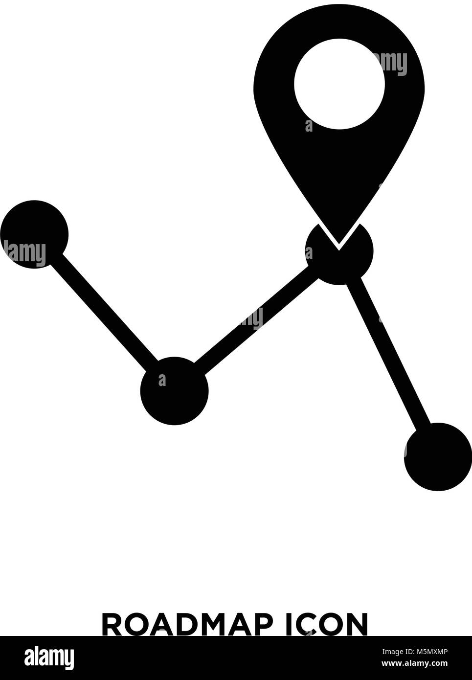 Roadmap vector vectors Immagini Vettoriali Stock - Alamy