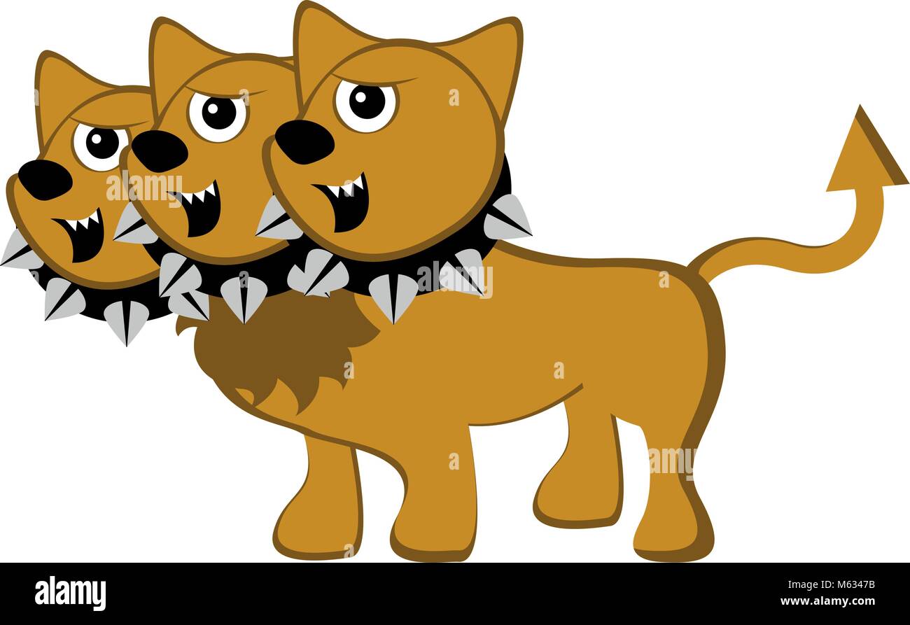 Cerberus myth Immagini Vettoriali Stock - Alamy