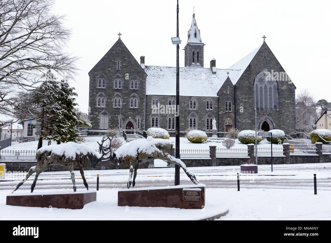 Killarney monumento neve immagini e fotografie stock ad alta ...