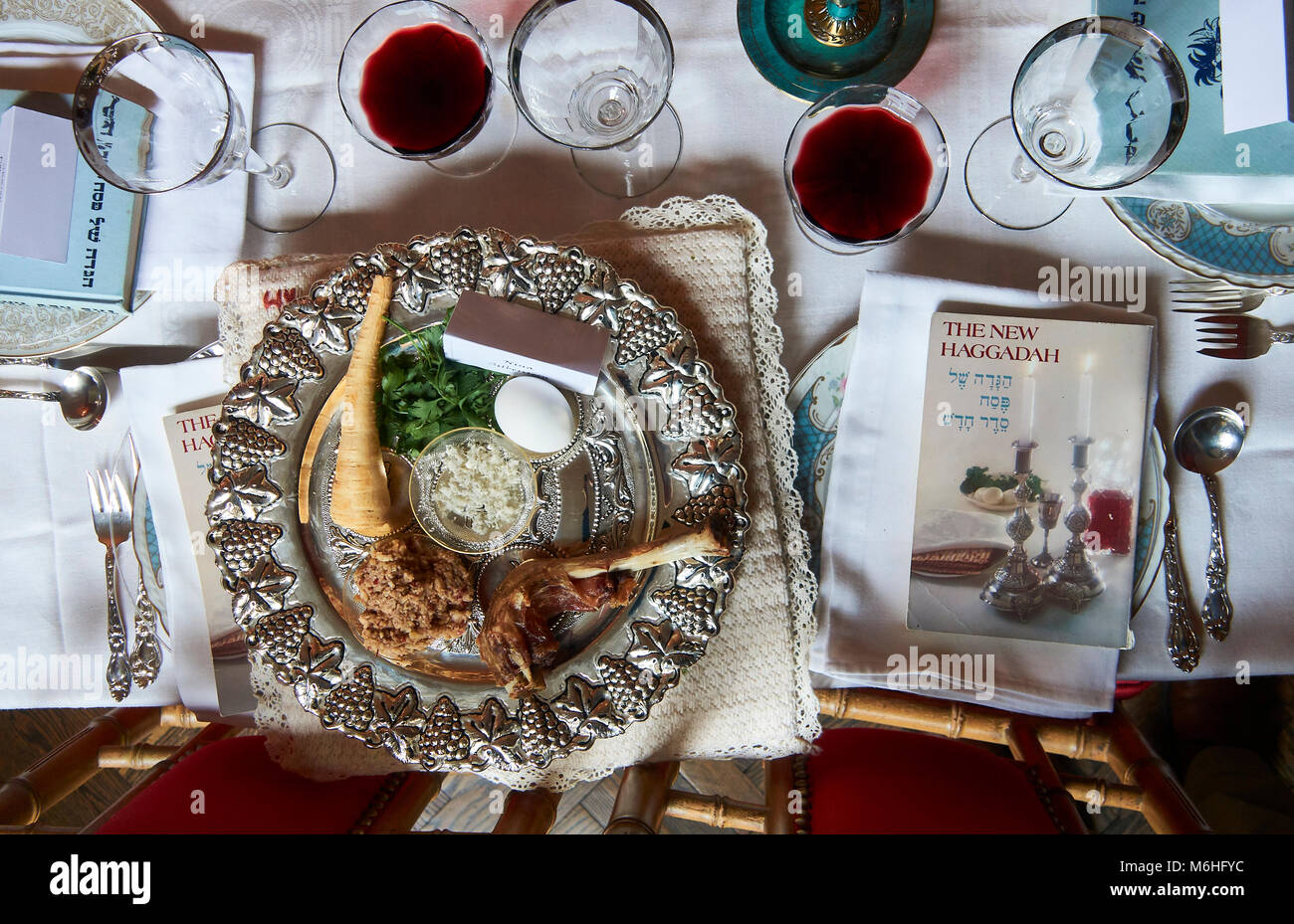 Seder di passover immagini e fotografie stock ad alta risoluzione - Alamy