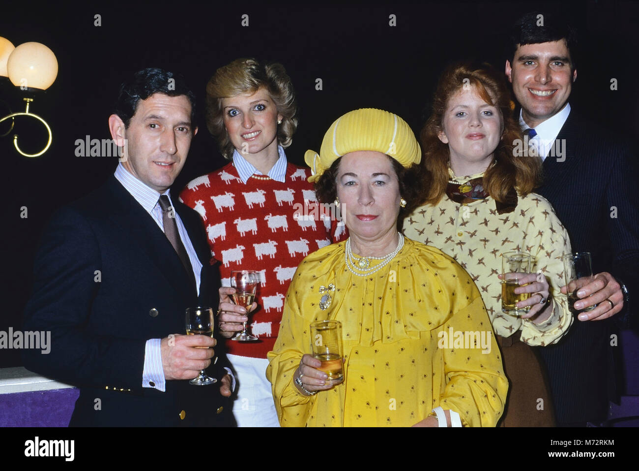 Princess diana and prince andrew immagini e fotografie stock ad alta ...