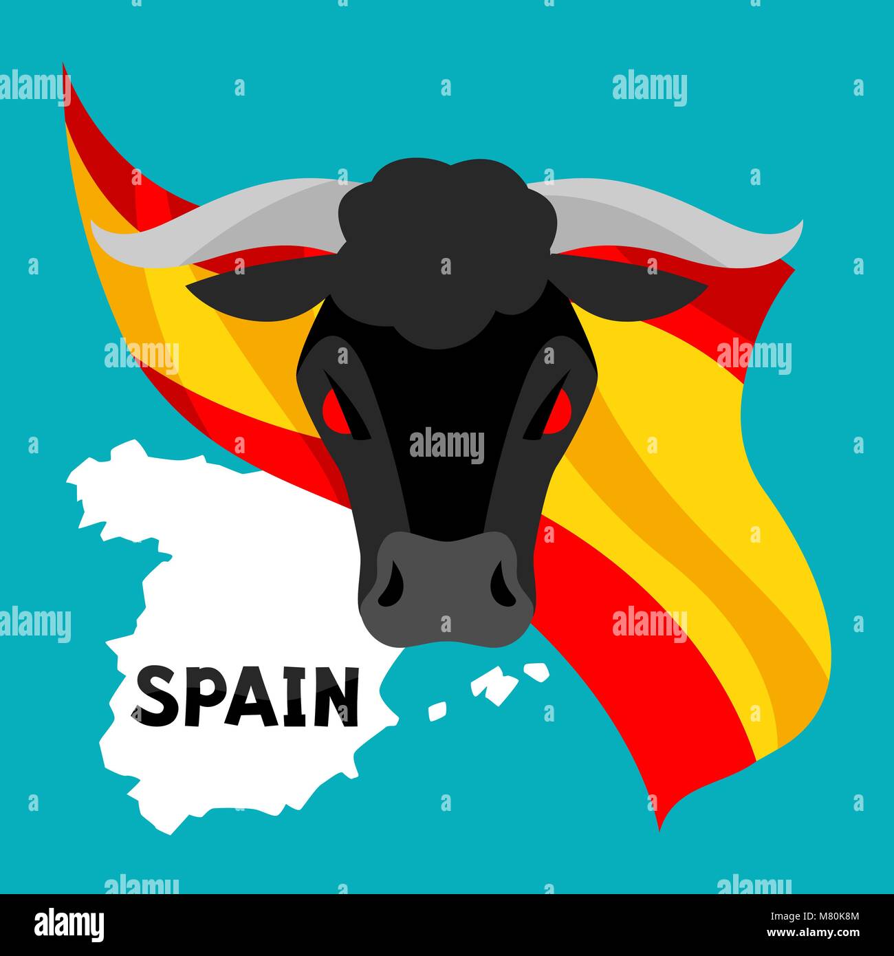 Fauna selvatica spagna Immagini Vettoriali Stock - Alamy
