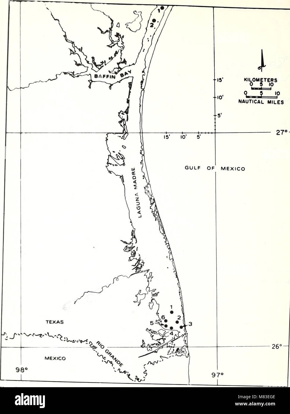 Cooperativa Golfo del Messico di estuario e inventario studio, Texas ...
