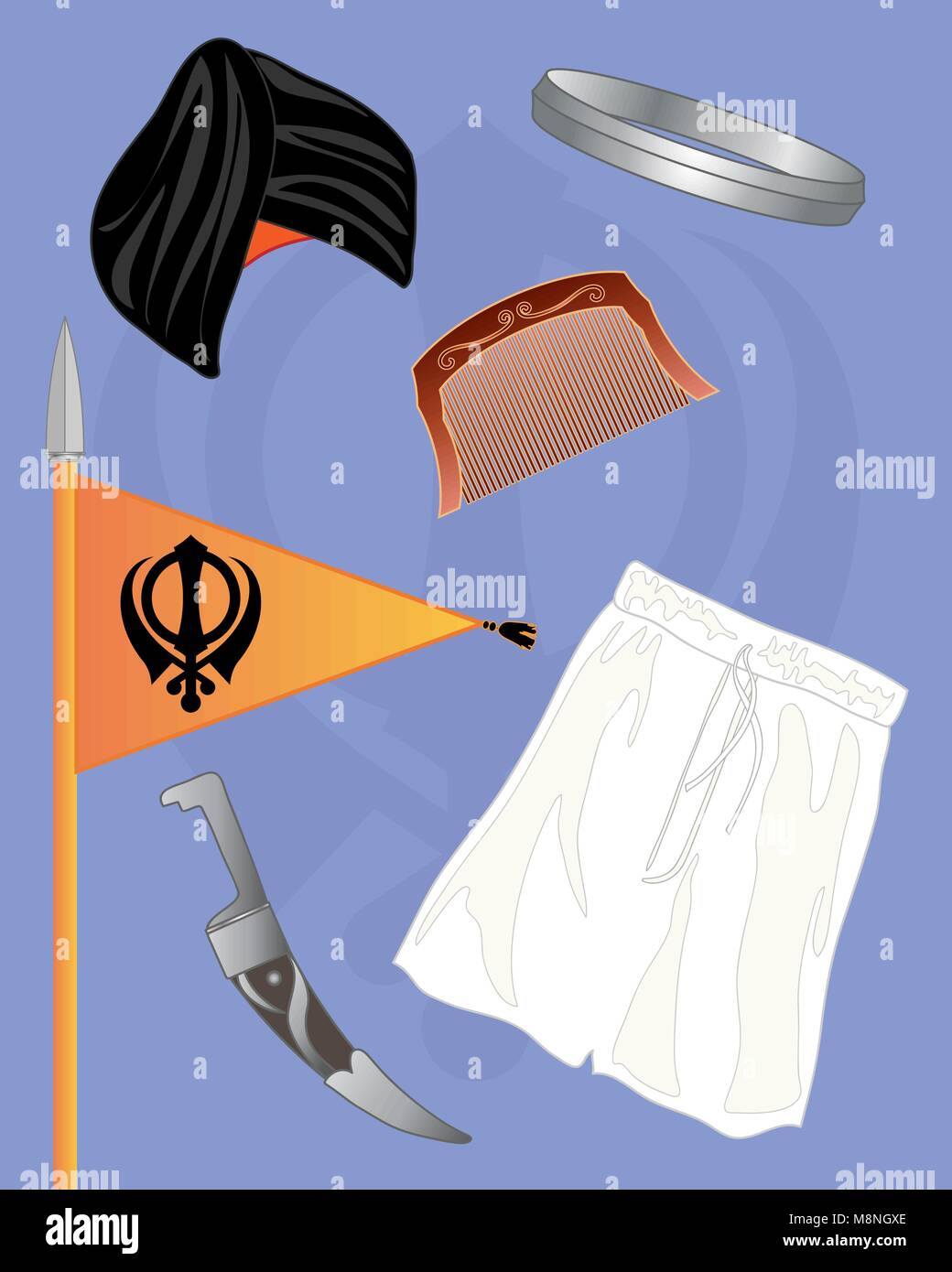 Sikh dagger immagini e fotografie stock ad alta risoluzione - Alamy