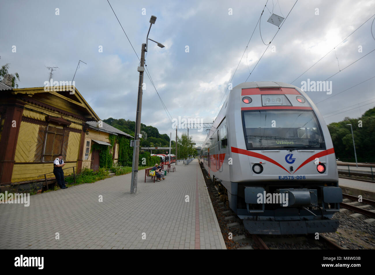 Lithuanian train immagini e fotografie stock ad alta risoluzione - Alamy