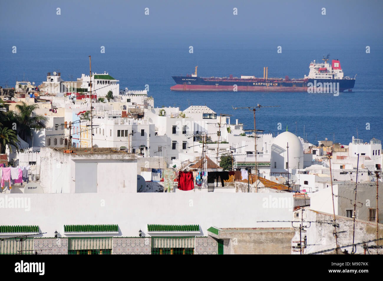 La medina di Tangeri, Marocco Foto stock - Alamy