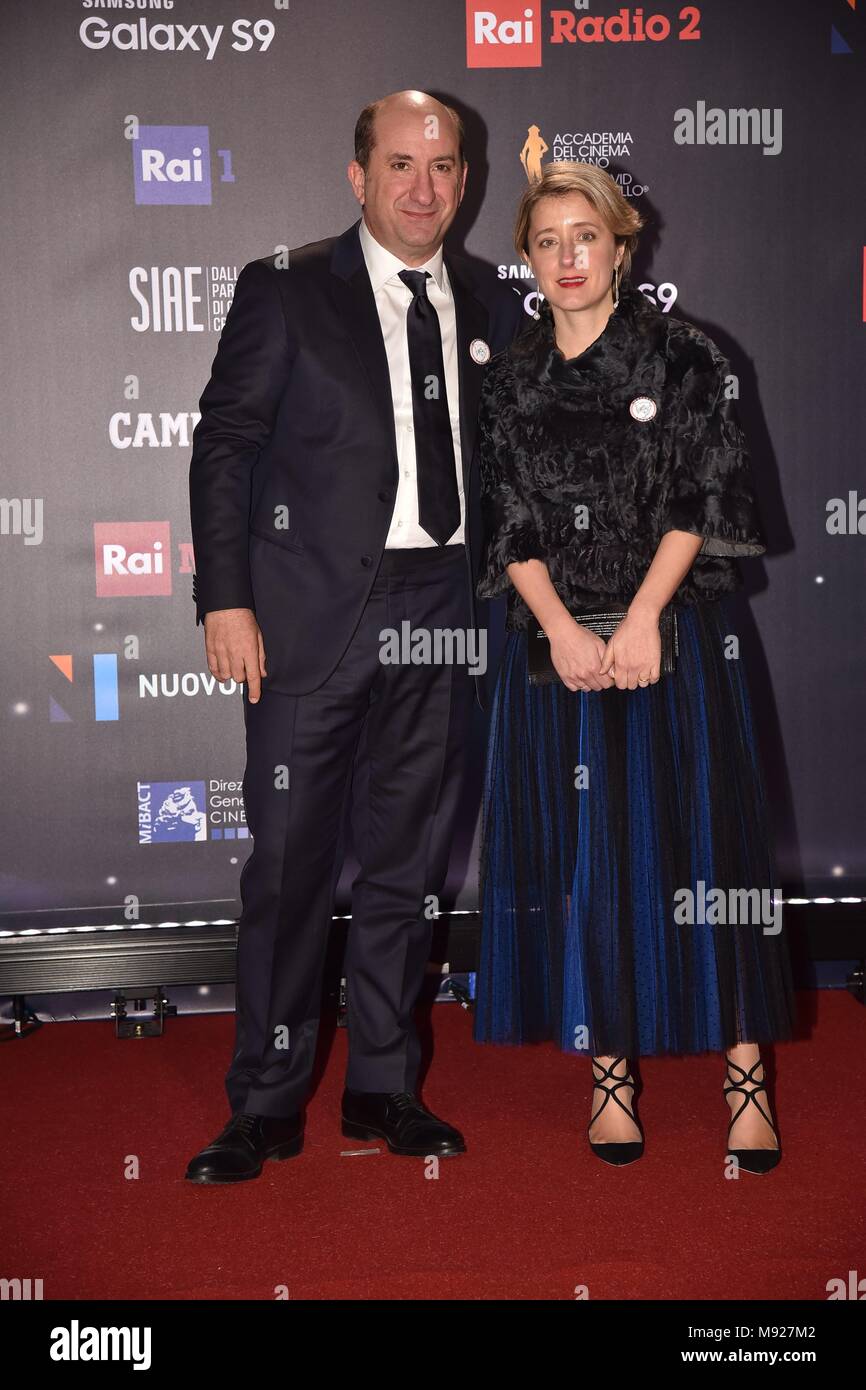 Roma, Studi De Paolis tappeto rosso della sessantaduesima edizione del ...