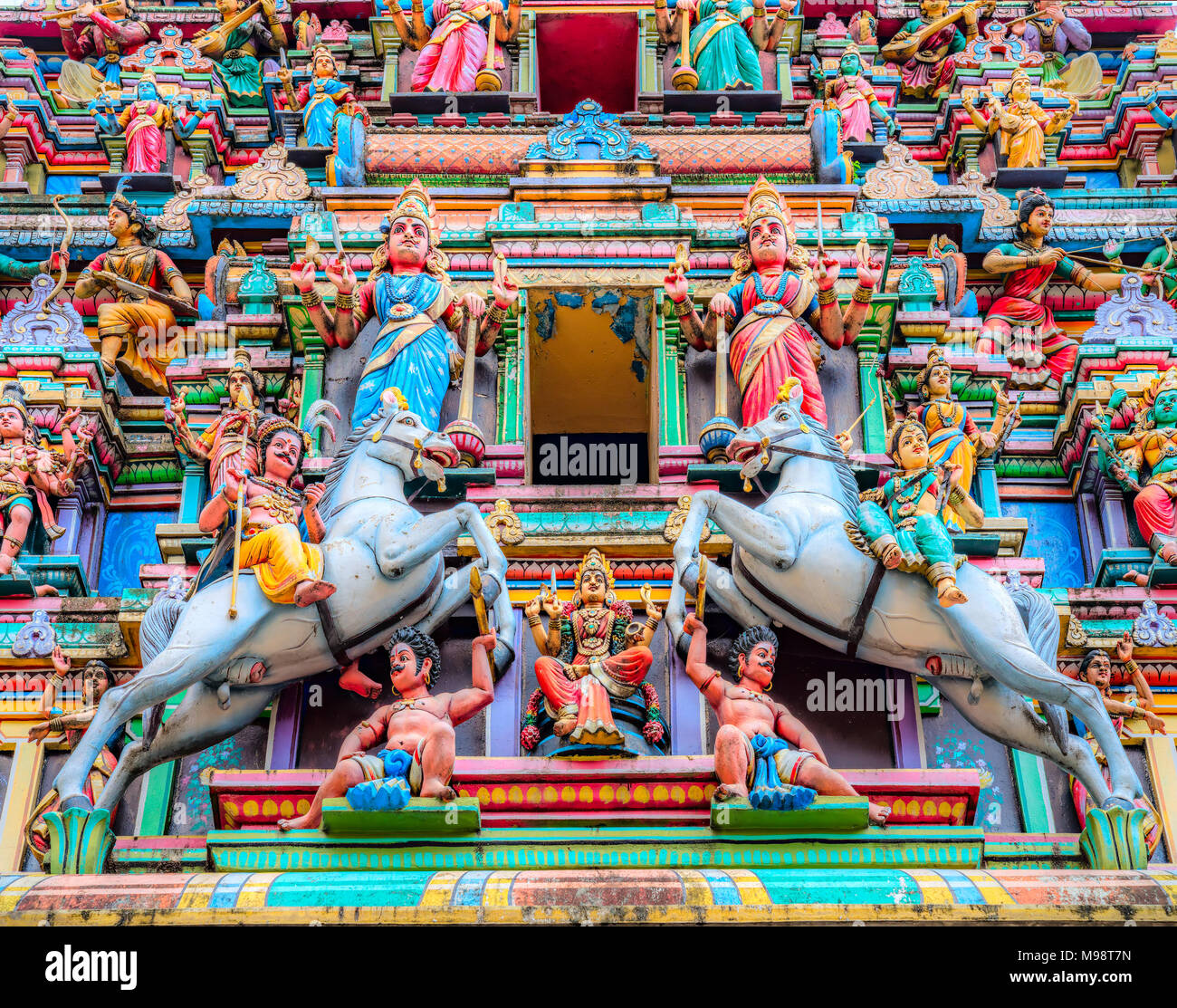 Sri mariamman temple dhevasthanam immagini e fotografie stock ad alta ...