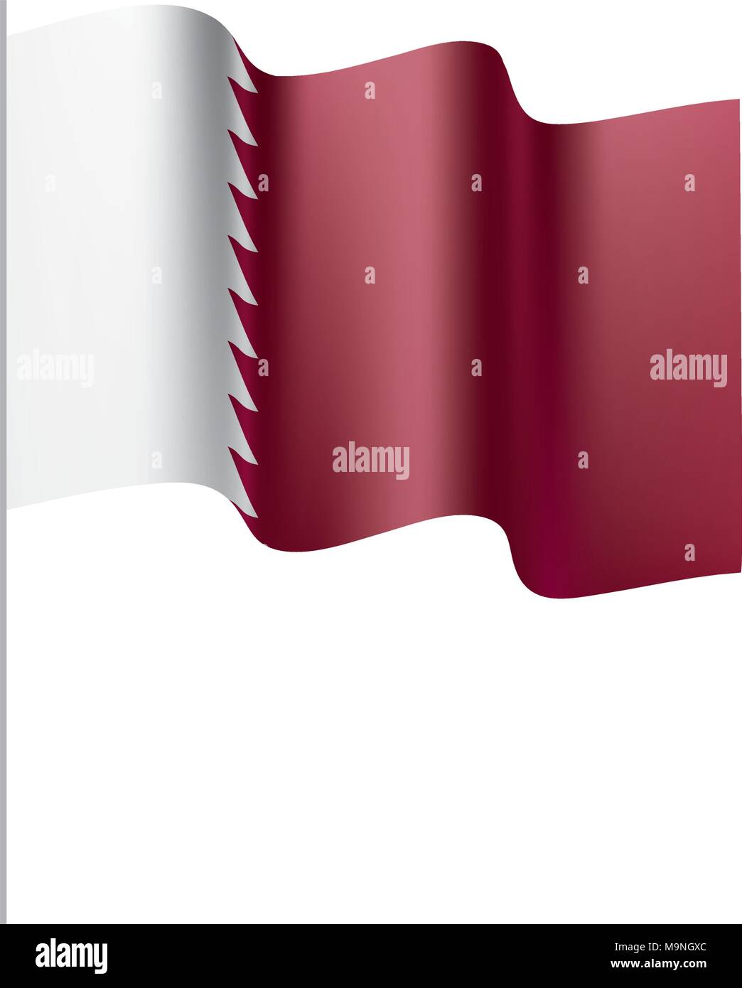 Simbolo nazionale del qatar Immagini Vettoriali Stock - Alamy