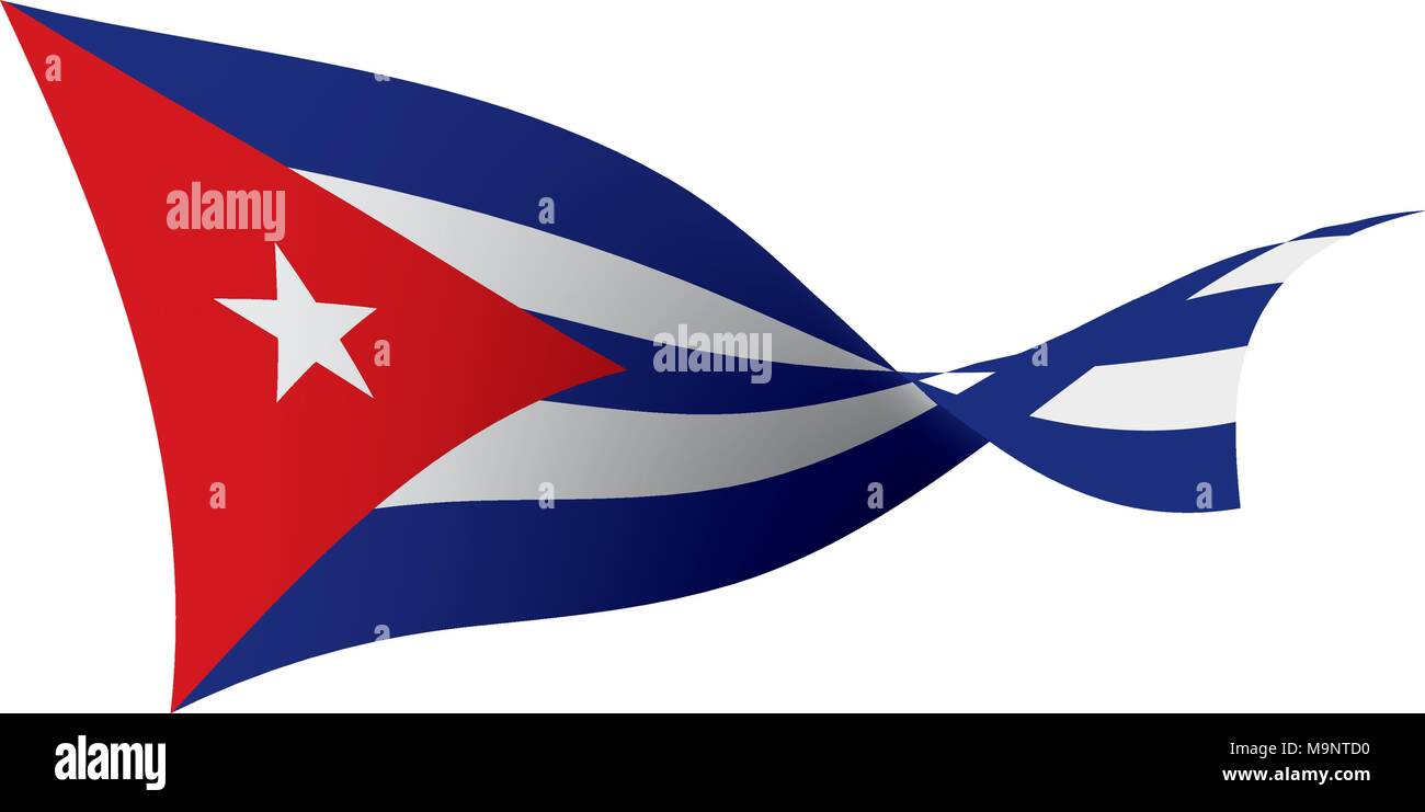 Bandiera cubana bandiera cuba Immagini Vettoriali Stock - Alamy