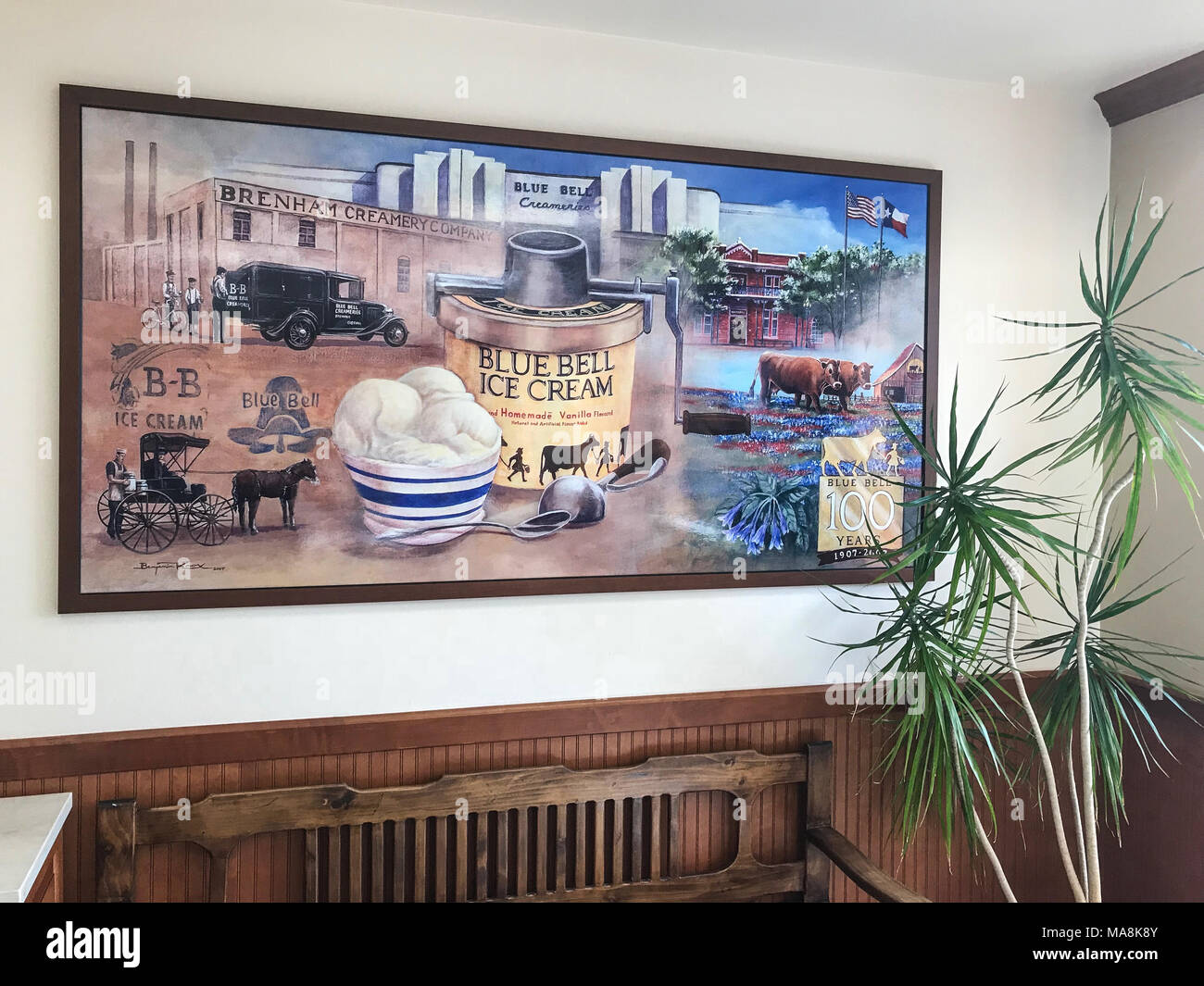 Texas blue bell immagini e fotografie stock ad alta risoluzione - Alamy