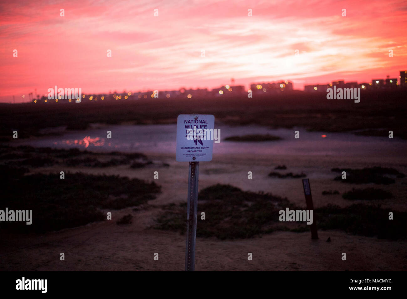 Tijuana slough national wildlife refuge immagini e fotografie stock ad ...
