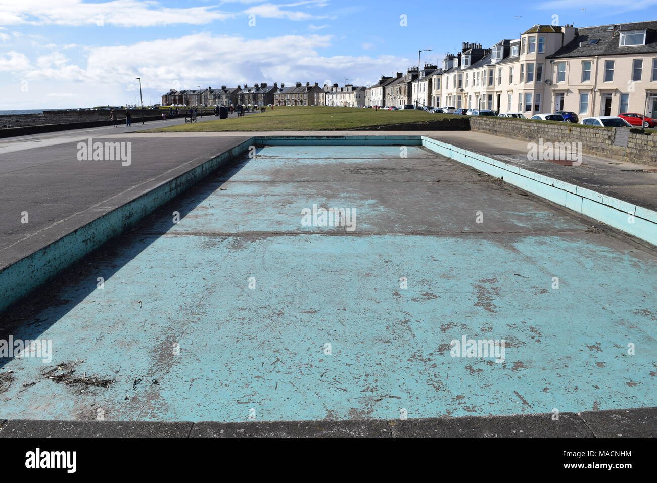 'Piscina esterna troon promenade Ayrshire in Scozia' 'troon' 'beach ...