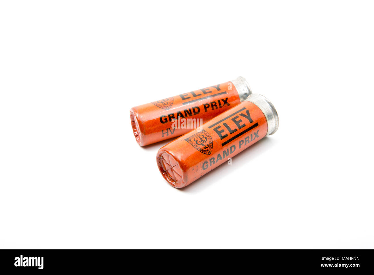 Due cartucce di fucile da caccia con 12 cannoni immagini e fotografie ...