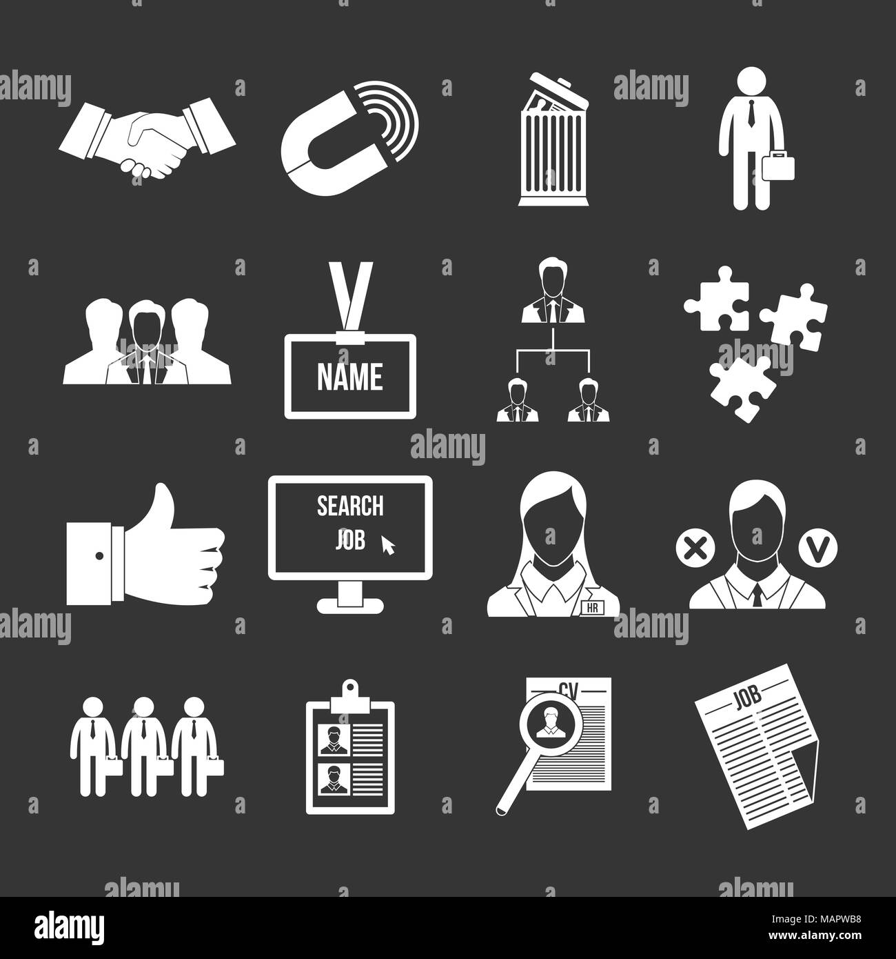 Sistema delle risorse umane Foto e Immagini Stock in Bianco e Nero - Alamy