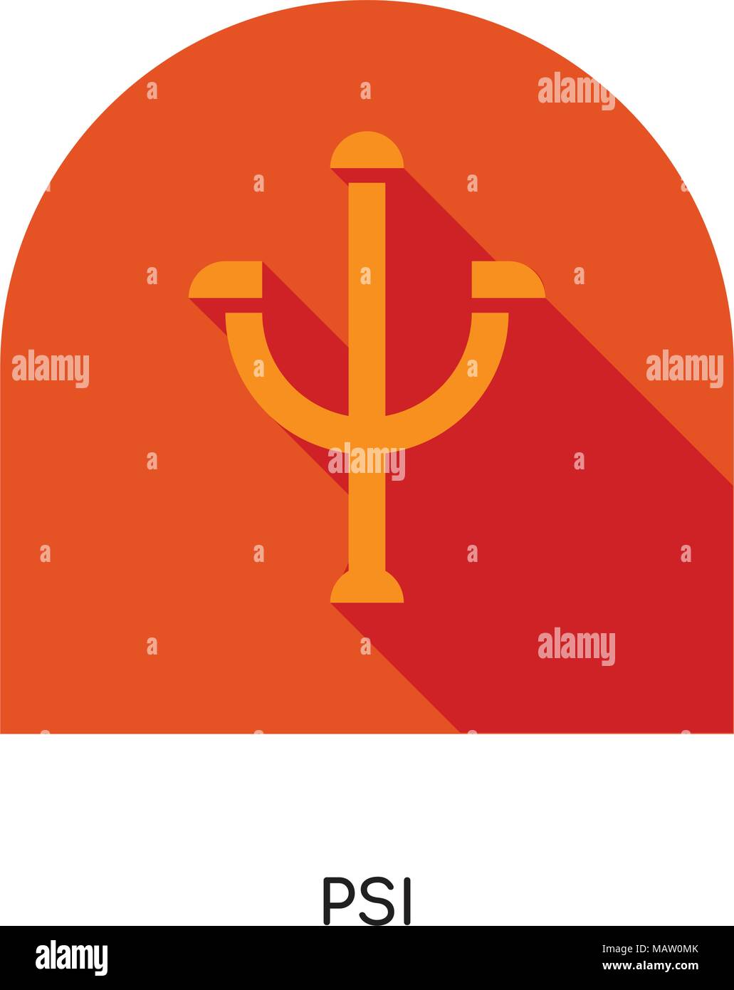 Lettera greca psi Immagini Vettoriali Stock - Alamy