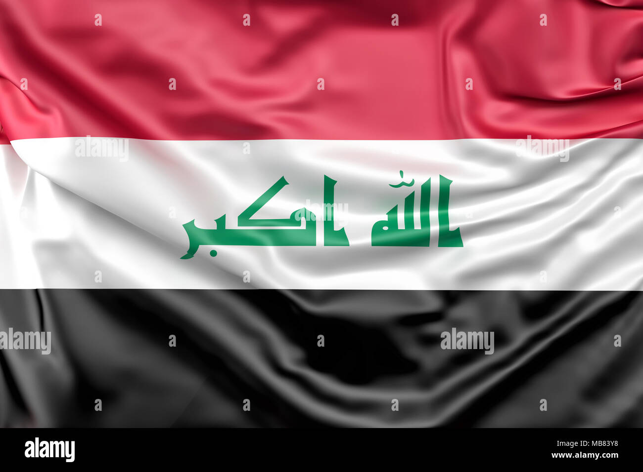 Sventolando bandiera iraqi immagini e fotografie stock ad alta ...