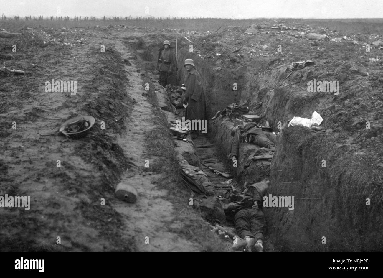 Trincea wwi immagini e fotografie stock ad alta risoluzione - Alamy